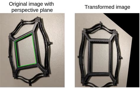 Illustration Of Perspective Transform Used To Correct Camera Download Scientific Diagram