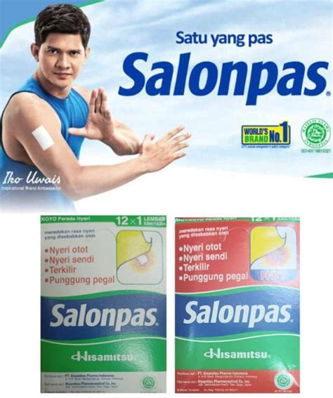 Salonpas Hotandoriginal 1paket 12sheets Lazada