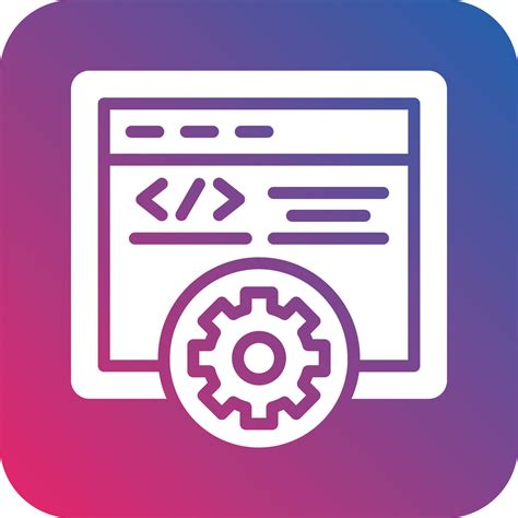 Web Programming Icon Vector Design Vector Art At Vecteezy