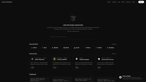 Cursor Directory Cursor Rules And Mcp Servers Ai Coding Helper