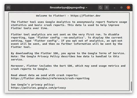 Install Flutter Di Ubuntu Jago Ngoding