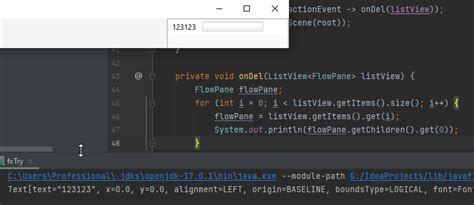 java how i can get access to my textfield in flowpane javafx stack