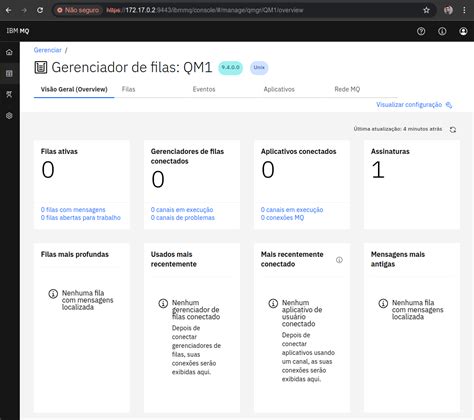 problems with authentication ibm mq queue for development in a