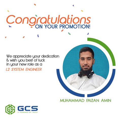 Thanks Great Computer Solutions Global And Big Shout Out To The Amazing… Muhammad Faizan Amin
