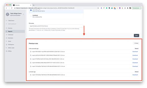 Reports Datacake Docs