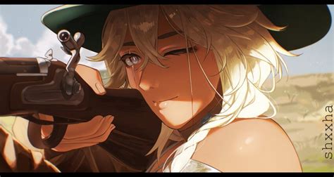 Shxxha Argus Reverse 1999 Reverse 1999 Highres 1girl Aiming