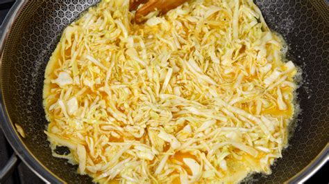 Cabbage With Eggs Tastes Better Than Meat Easy Quick And Very Delicious Dinner Recipe