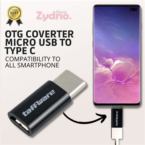 Jual Adapter Converter Otg Micro Usb To Type C Murah Micro Usb Female Shopee Indonesia