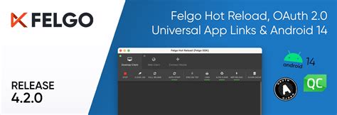 Release 420 New Felgo Hot Reload Oauth 20 Plugin Universal Links