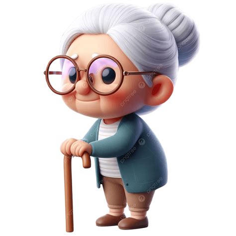 Grandmother Cartoon Character Png Vector Psd And Clipart With