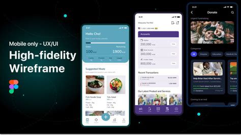 Design Mobile App Mock Up Ux Ui By Mialin95 Fiverr