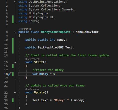 Need Help Updating Testmeshpro Text Based Off A Variable Unity Engine Unity Discussions