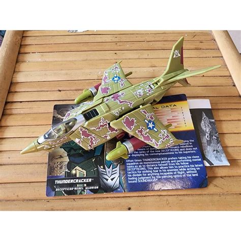 變形金剛 Sdcc Botcon 限定 Thundercracker 雷公 迷彩 蝦皮購物