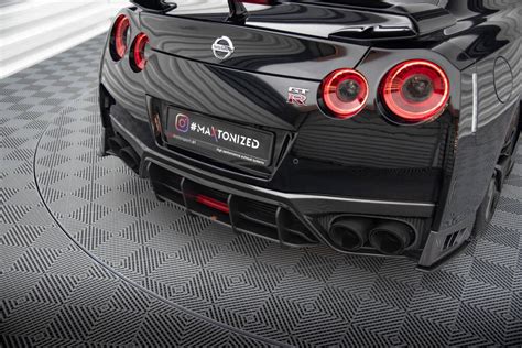 Nissan Gtr R35 Facelift Street Pro Rear Diffuser Maxton Design Canada