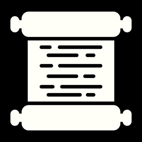 Scroll Vector Icon 28069850 Vector Art At Vecteezy