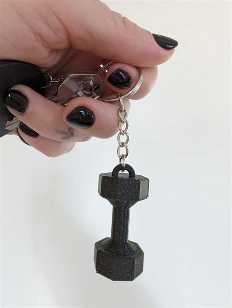 Dumbbell Keychain By Erika Heidi Download Free Stl Model
