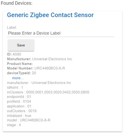 Ecolink WST 232 Contact Sensor Devices Hubitat