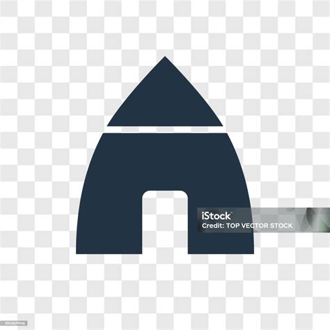 투명 한 배경 텐트 투명도 로고 디자인에 고립 된 텐트 벡터 아이콘 공란에 대한 스톡 벡터 아트 및 기타 이미지 공란 관광객 돔 건축적 특징 Istock