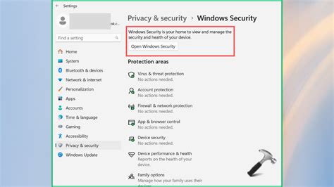 Fix Windows Security No Security Providers