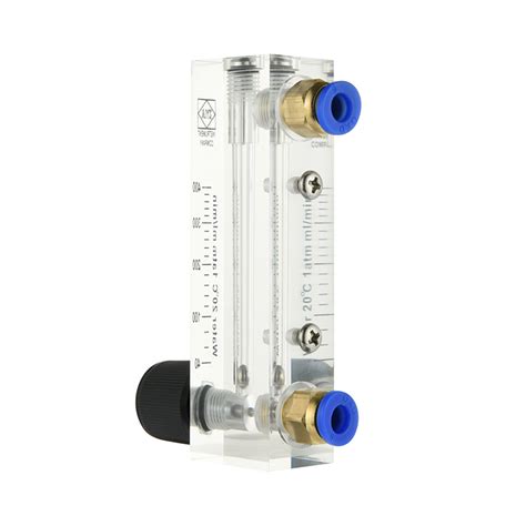 Wholesale LZM T T T Acrylic With Control Valve Gas Panel Type Flow Meter Suppliers Factory