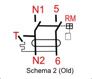 Interrupteurs différentiels Schema