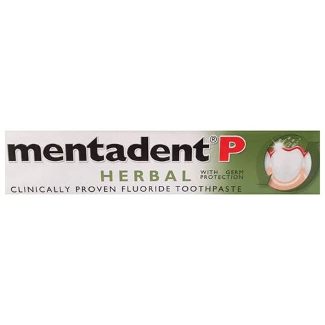 Mentadent P Herbal With Germ Protection Toothpaste 100ml - Superb Hyper
