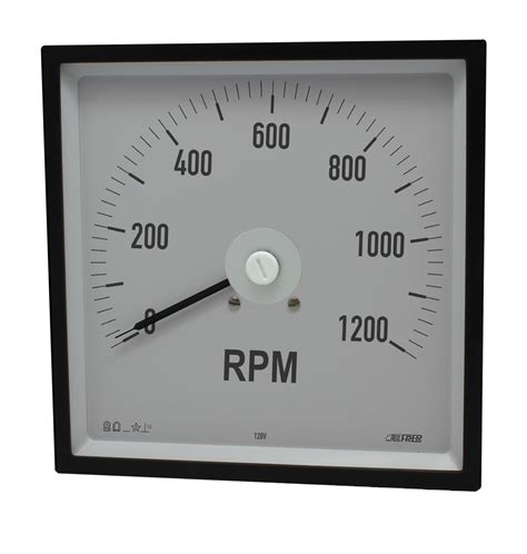 Analogue Meter For Speed Measurement Scale X