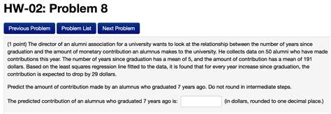 Solved HW 02 Problem 8 Previous Problem Problem List Next Chegg Com