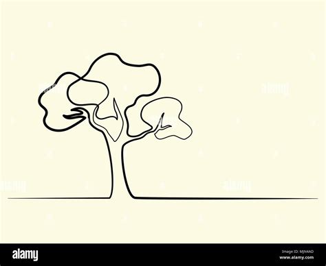 Tree Logo Vector Illustration Stock Vector Image Art Alamy