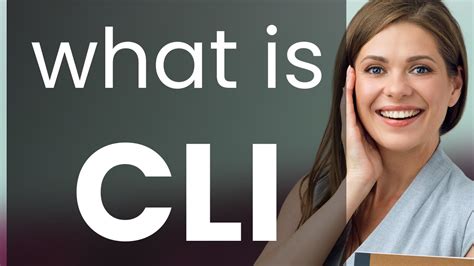 Cli — Meaning Of Cli Youtube
