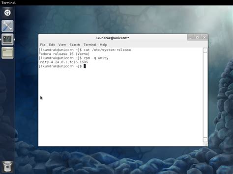 Unity Fedora Project Wiki