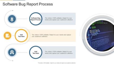 Software Bug Reporting Process Powerpoint Presentation And Slides