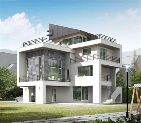 대전광역시 유성구 도룡동 단독주택 디자인제안 · 샘플도면