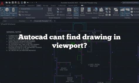 Autocad Cant Find Drawing In Viewport