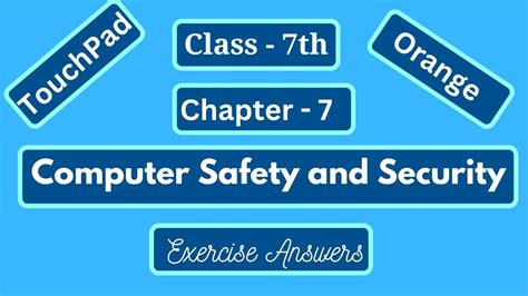 Touchpad Class 7 Chapter 7 Question Answer Computer Class 7 Lesson 7