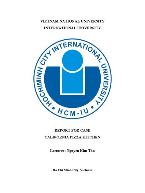 Vietnam National University International University Ho Chi Minh City