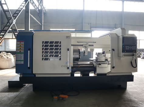 QK1343 Big Bore CNC Pipe Thread Lathe Machine Factory