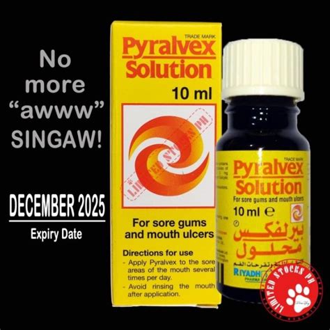 Pyralvex Solution 10ml For Sore Gums Singaw Lazada Ph