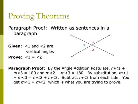 Ppt 2 5 Proving Angles Congruent Powerpoint Presentation Free Download Id 484822