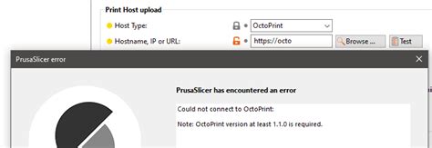Problem With Connection To Octoprint Using Ssl · Issue 5506 · Prusa3dprusaslicer · Github