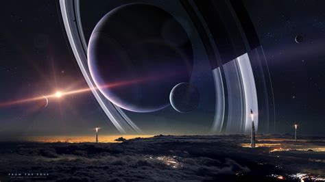 100 Fondos De Fotos De Saturno 4k