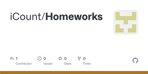 Github Icounthomeworks