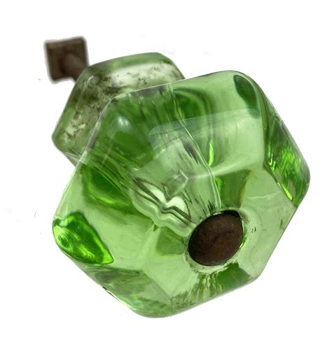 Vintage Green Glass Cabinet Knobs At Sandra Mercuri Blog