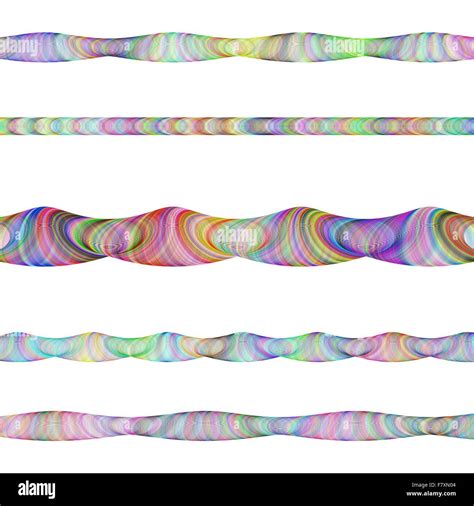 Color Page Text Divider Line Set Stock Vector Image And Art Alamy
