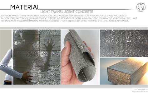 Translucent Concrete Panels