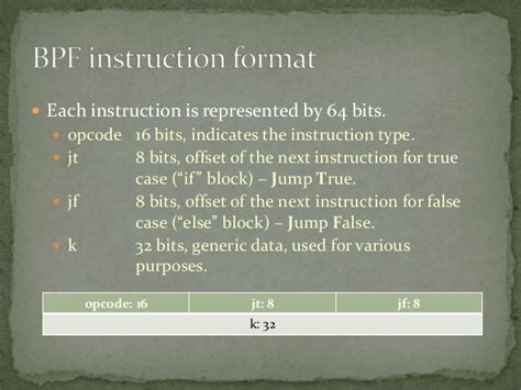 berkeley packet filters