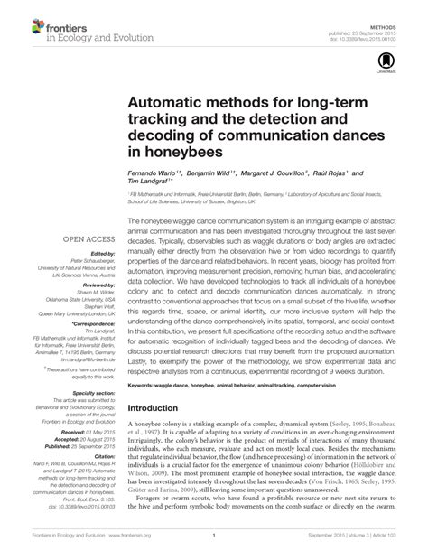 Pdf Automatic Methods For Long Term Tracking And The Detection And