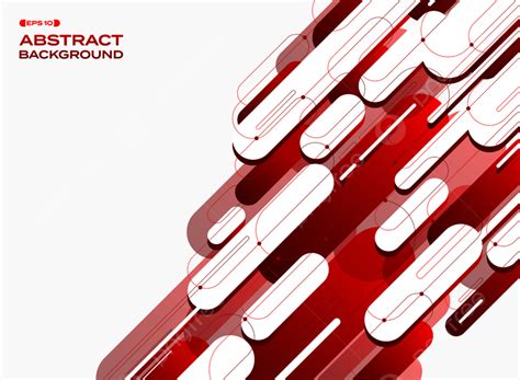 abstract of futuristic technology gradient red lines pattern background