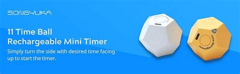 Shptdjtic Rotating Pomodoro Timer Desk Rechargeable Productivity Timer Shower Timer Waterproof
