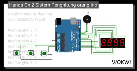 Hands On 2 Sistem Penghitung O Wokwi Esp32 Stm32 Arduino